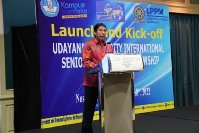 LPPM Unud Resmi Launching Program Internasionalisasi UNISERF ...