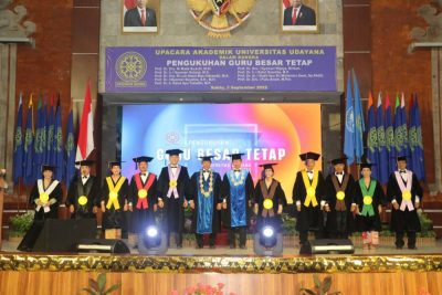 Unud Kembali Kukuhkan 9 Guru Besar Tetap, Hingga Totalnya Kini Mencapai ...