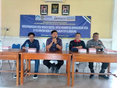 LPPM Unud Siap Dukung Pengembangan Desa Wisata Berbasis Digital di Nusa ...